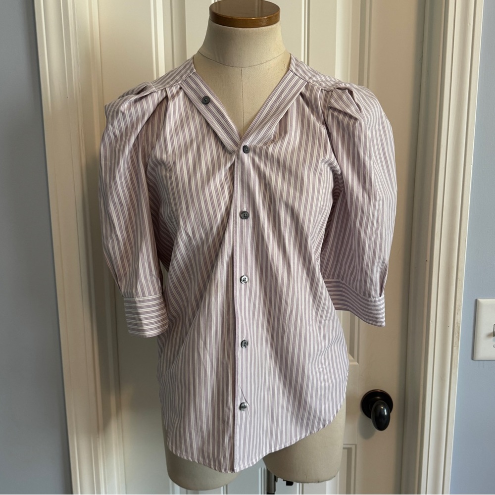 Kmj Kate Mchale Jensen Medium Bon Voyage Button Shirt… - Gem